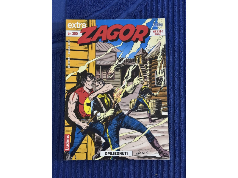 ZAGOR EXTRA 350 OPSJEDNUTI ludens