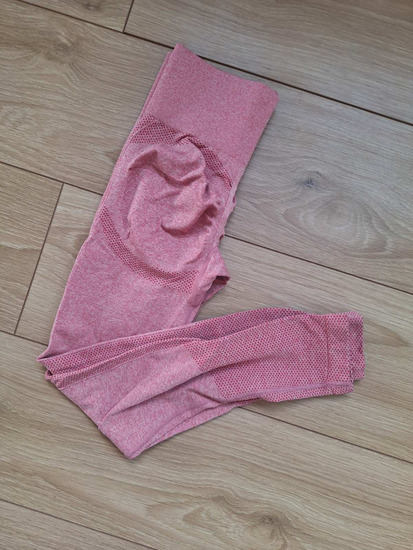 Roze helanke push up