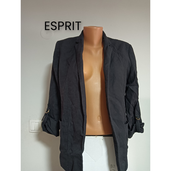 ESPRIT crni casual sako vel 36/38