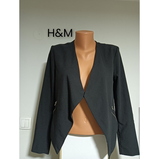 H&M sako kardigan crn vel 34