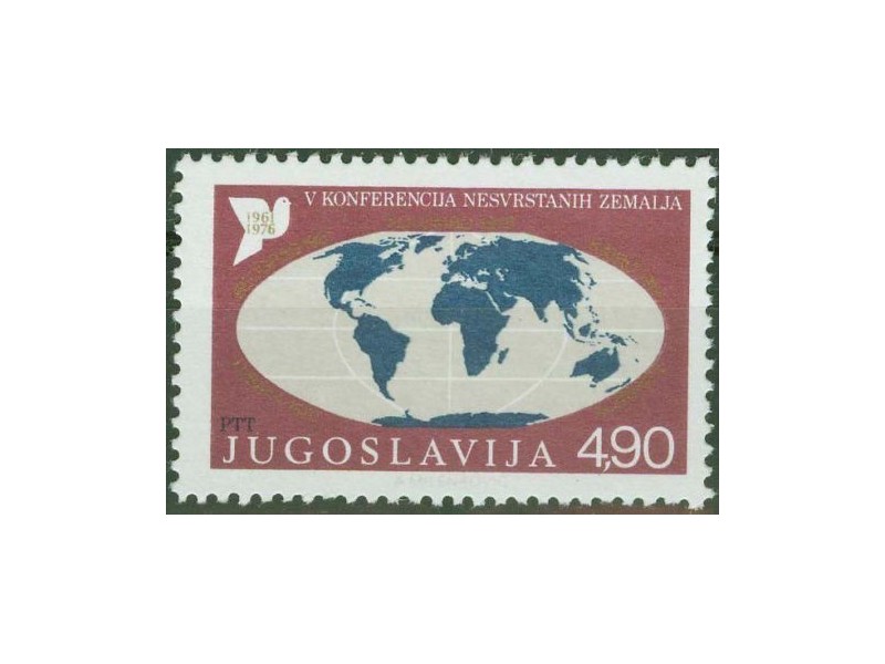 Jugoslavija 1976. cela serija Nesvrstani MNH **