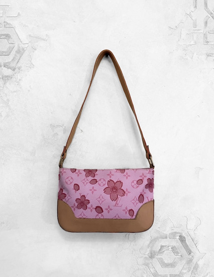 Louis Vuitton Flower Pink Monogram Torbica