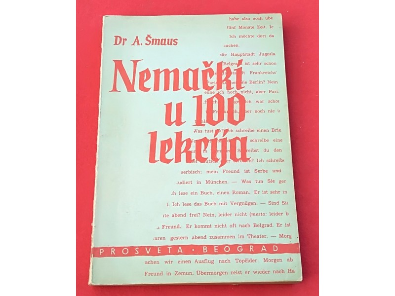 Nemački u 100 lekcija A :Šmaus