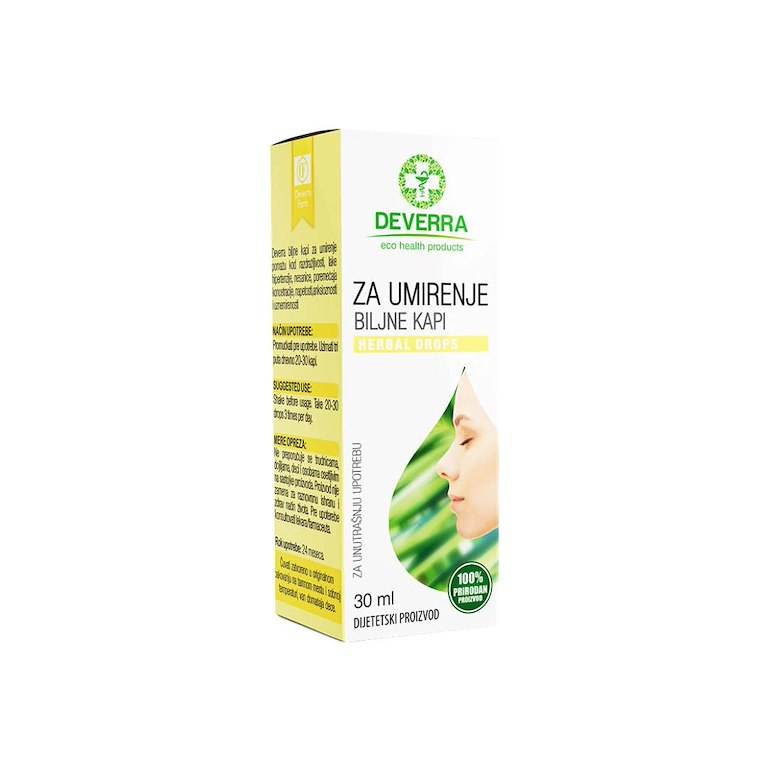 DeverraFarm Biljne Kapi za Umirenje 30 mL