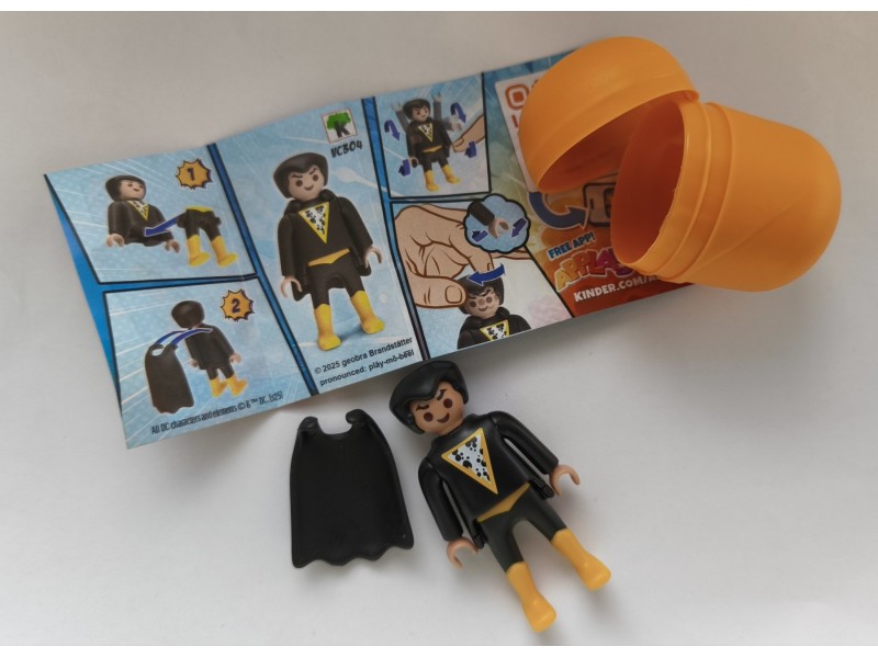 Kinder figurica VC304 Black Adam - Playmobil kolekcija
