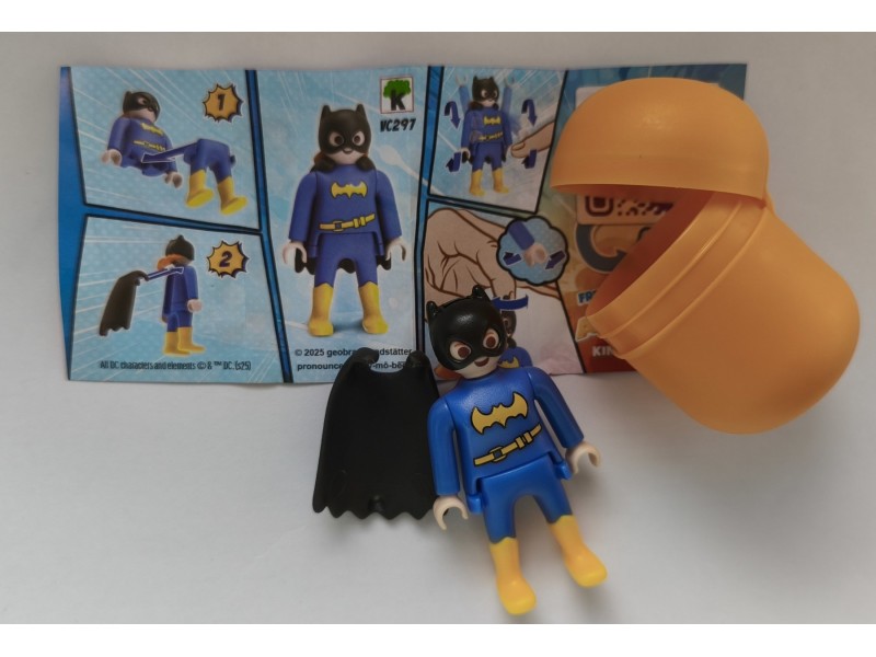 Kinder figurica VC297 Batgirl - Playmobil