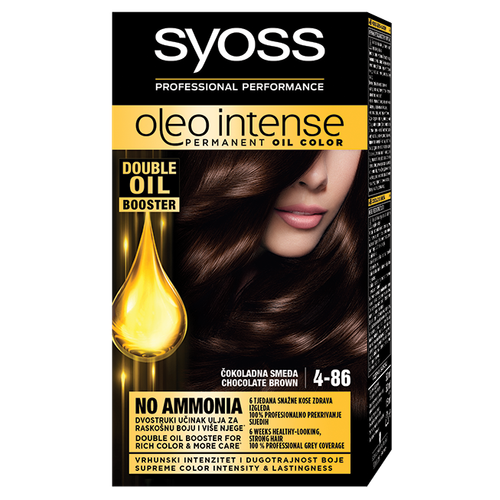 SYOSS OLEO INTENSE boja za kosu 4-86 Chocolate Brown
