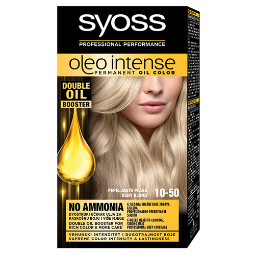 SYOSS OLEO INTENSE boja za kosu 10-50 pepeljasto plava