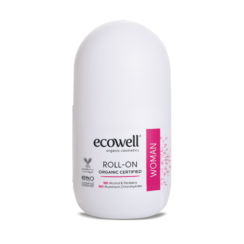 ECOWELL Organski Roll-On Dezodorans Za Žene