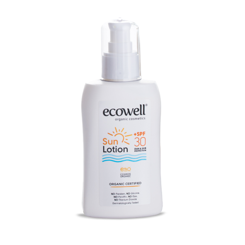 ECOWELL Organski Losion Za Sunčanje Spf 30, 150 Ml