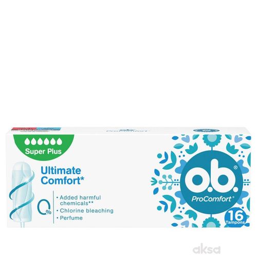 OB Tamponi Procomfort Super Plus 16Kom