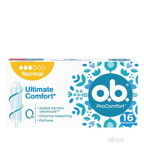 OB Tamponi Organic Normal 16Kom