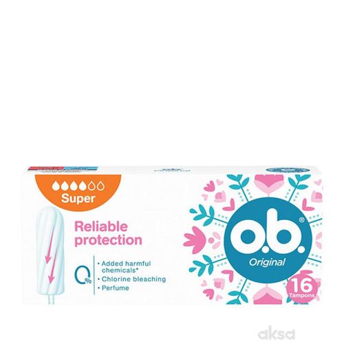 OB Tamponi Original Super 16 Pcs
