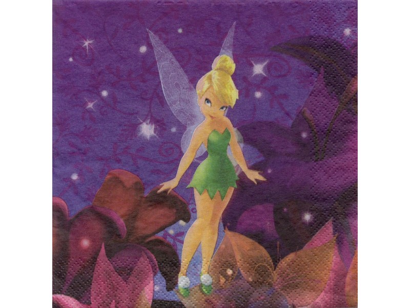 Stara salveta 1kom DIsney Tinker Bell Zvončica