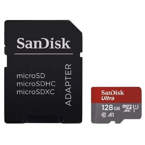 SANDISK SDHC 128GB micro 100MB/s 40MB/s Class 10 U3/V30 + SD Adapter