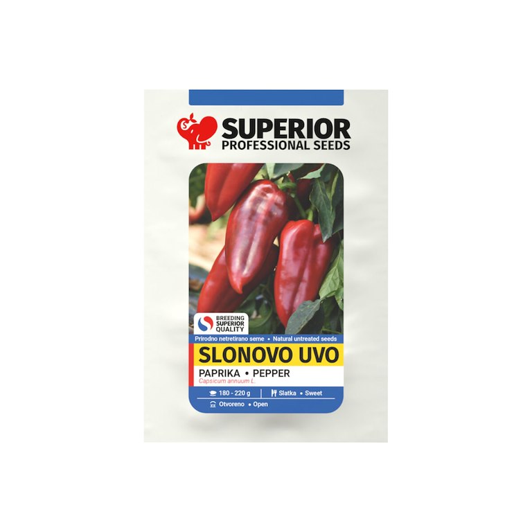 HIBRID SEME SLONOVO UVO PAPRIKA 5gr./ 10gr.