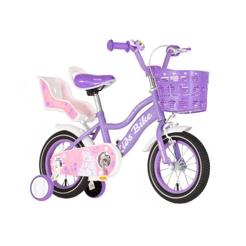 Kids Bike Princess Flower Ljubičasta 12 2024