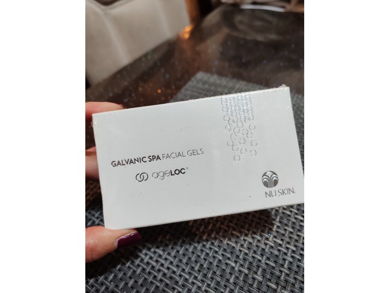 NU SKIN GALVANIC SPA FACIAL GELS