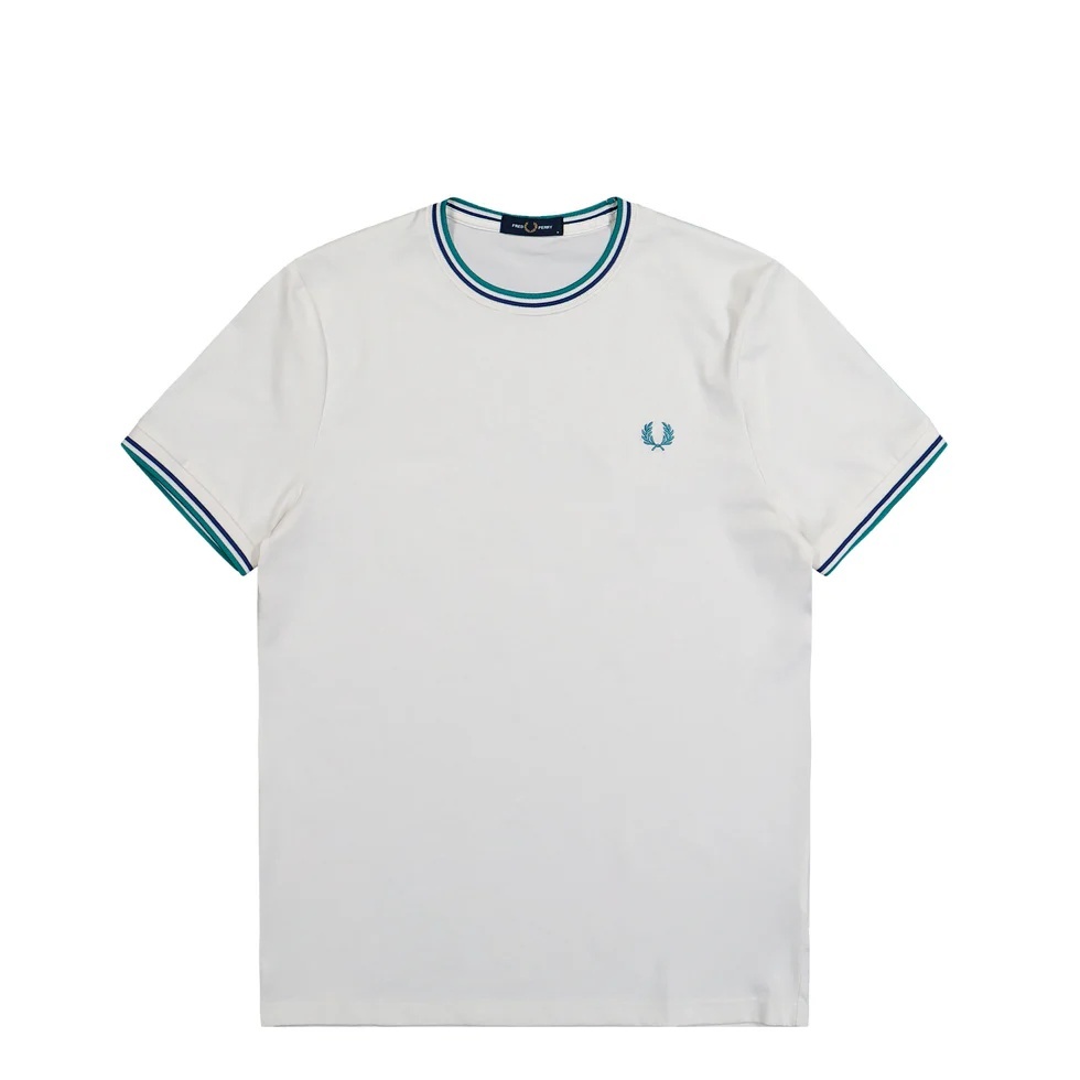 FRED PERRY TWIN MAJICA SWHITDMS