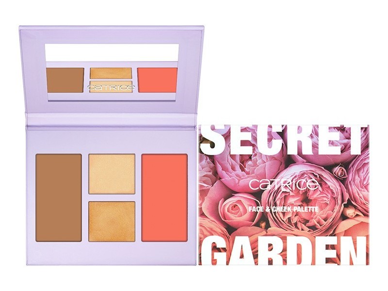 CATRICE SECRET GARDEN FACE & CHEEK PALETTE
