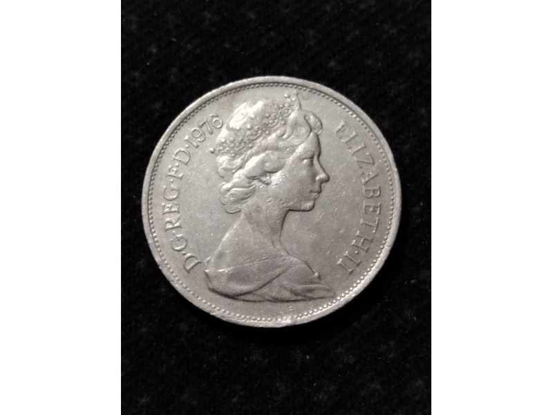 10 penija 1976 velika britanija