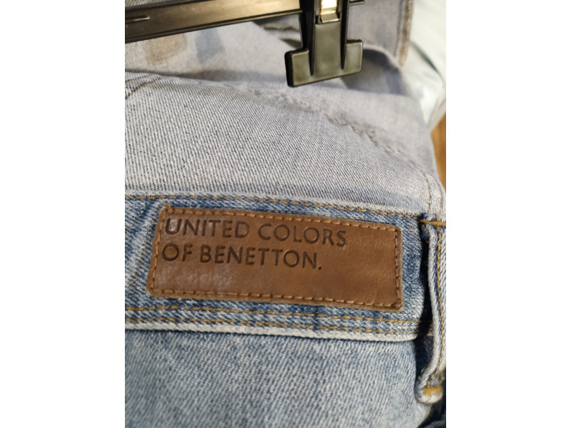 Muške farmerice " Benetton " Vel M , size 34