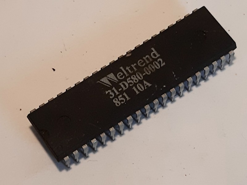 Chip Weltrend 31-D580-0002 (8-bitni procesor)
