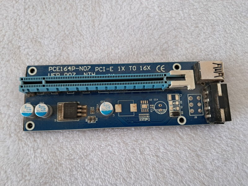 PCI-E riser kartica (adapter), PCE164P-N07 VER 007
