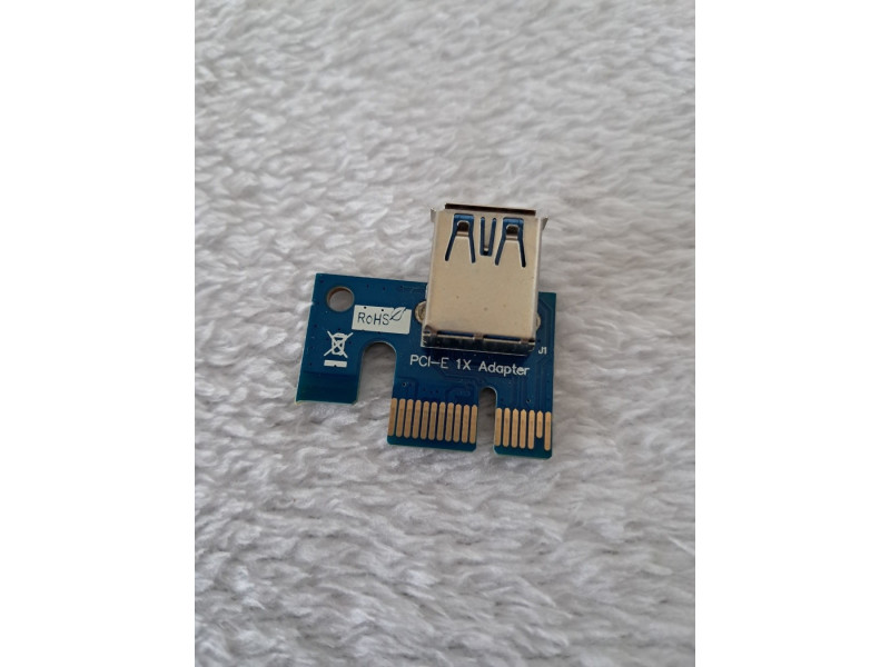 PCI-E 1X adapterska kartica riser