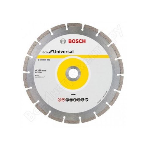 BOSCH Dijamantska rezna ploča ECO For Universal 2608615031, 230x22.23x2.6x7