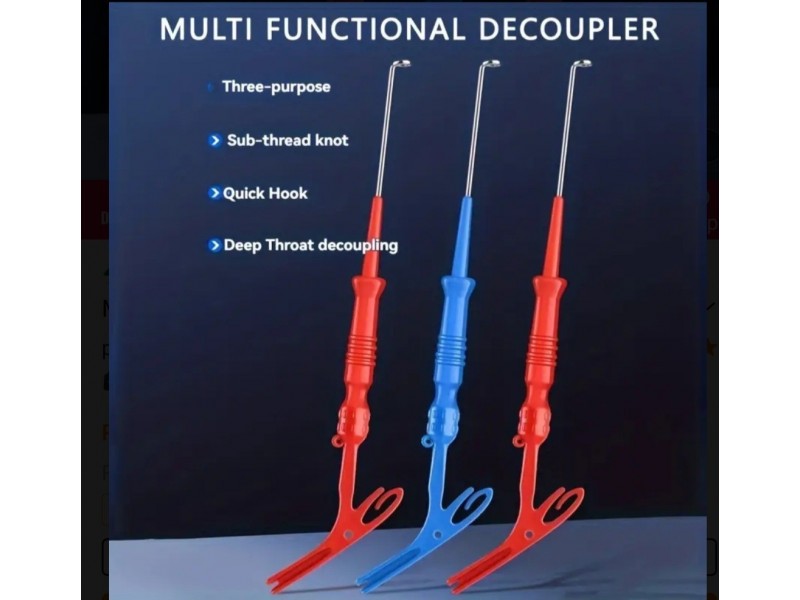 Set 2u1 Alat za ribolov: Vadilica udica + Vezač čvorova