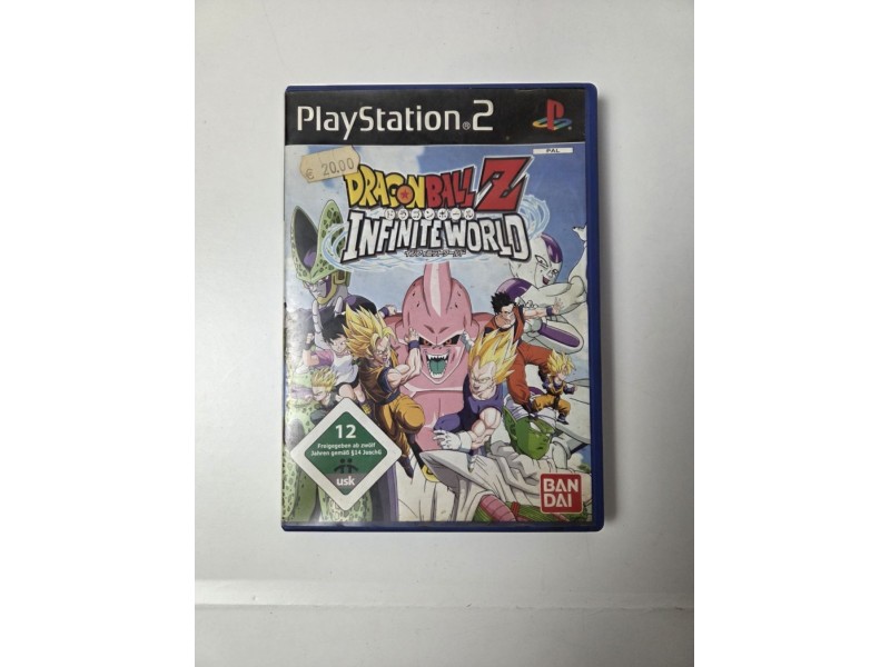 Igrica za PS2 Dragon Ball Z Infinite Warld