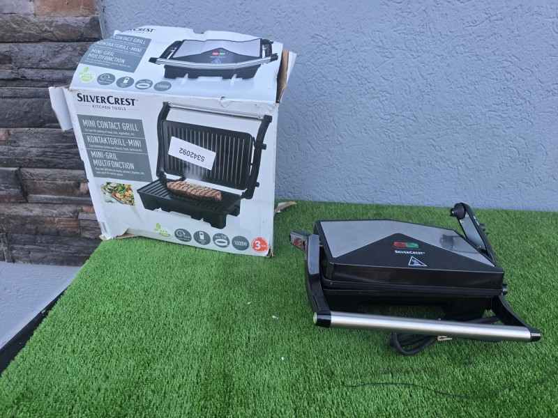 Prodajem SILVERCREST mini kontakt grill toster – ispr