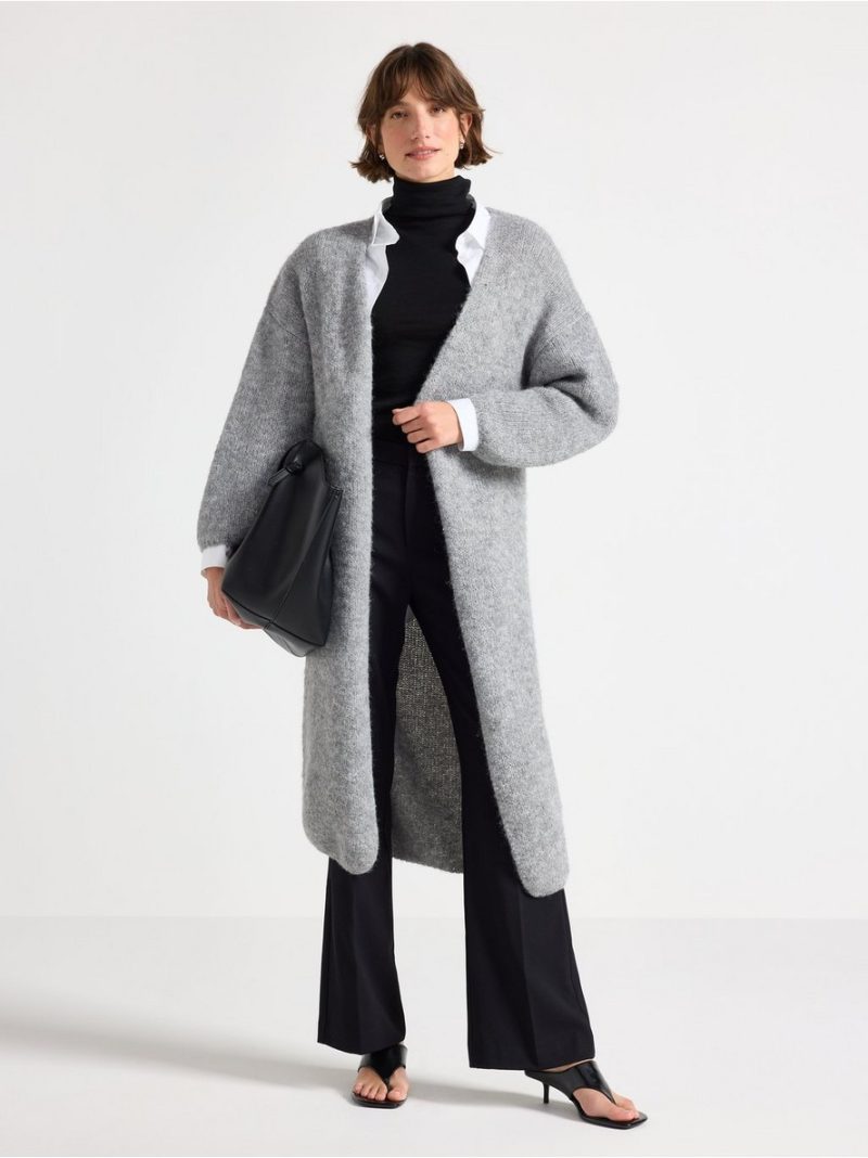 Kardigan – Knitted long cardigan