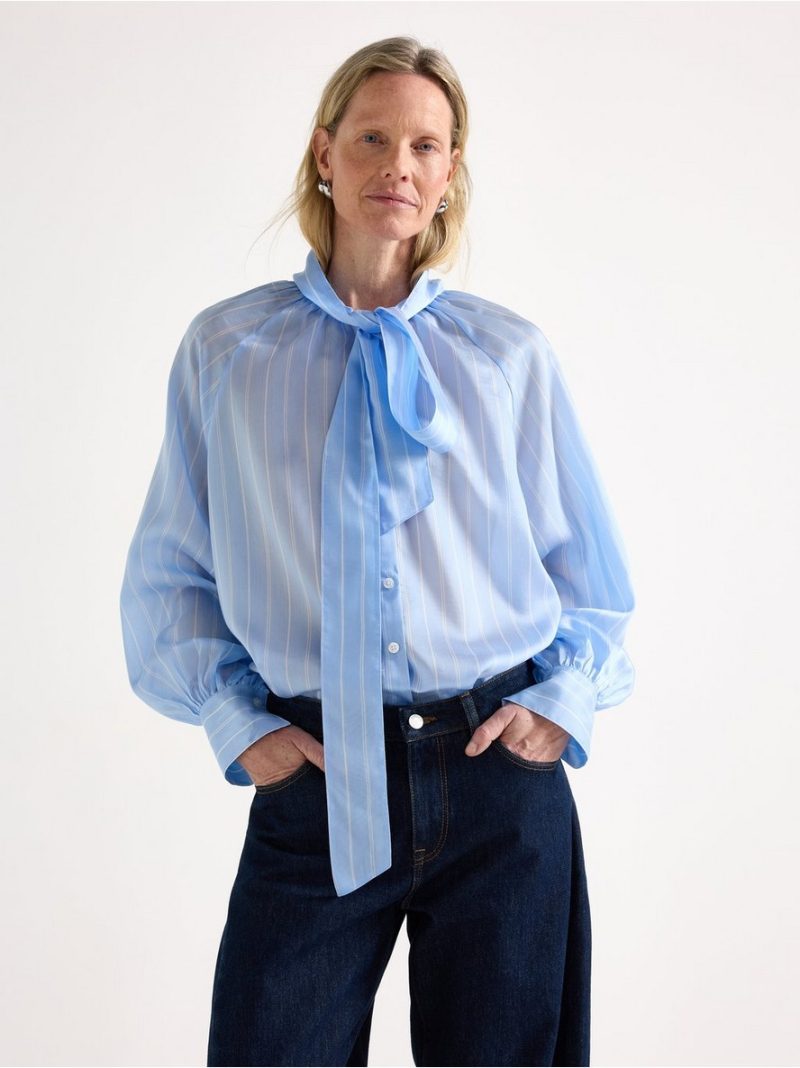 Bluza – Blouse with tie band