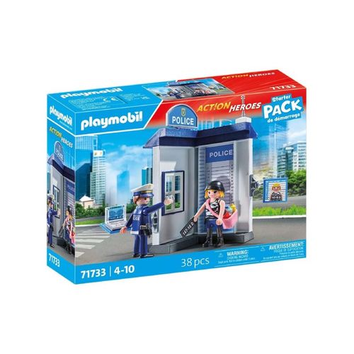 PERTINI Playmobil Akcioni junaci - Policijska prostorija