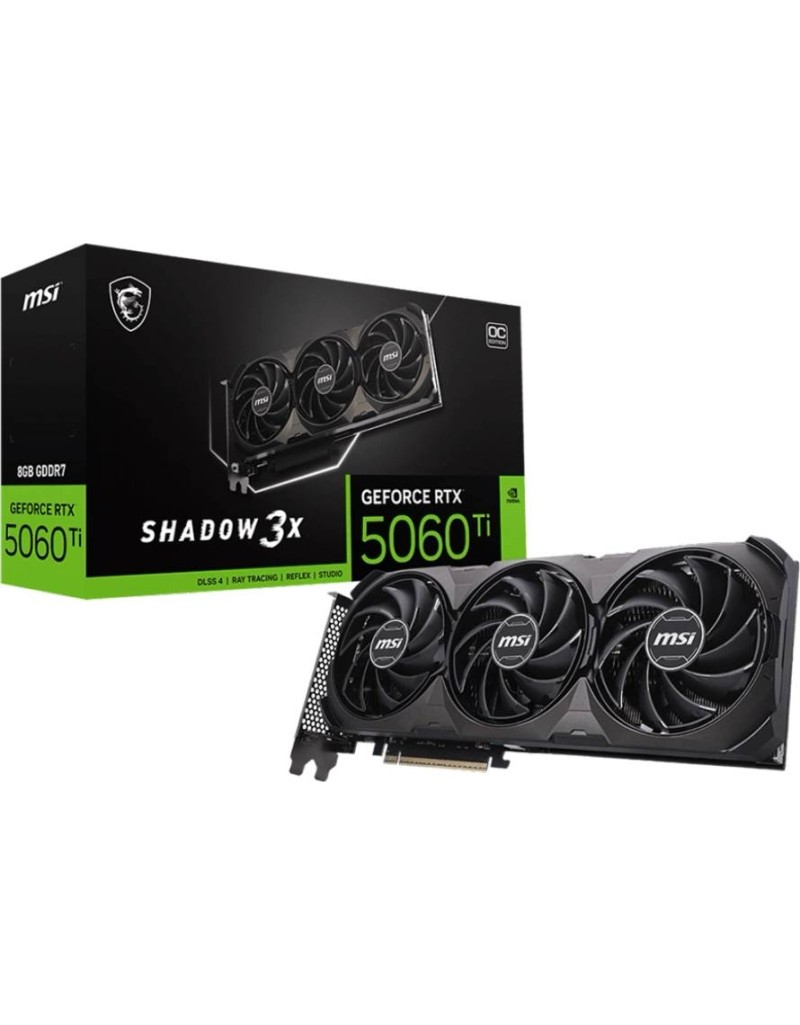 MSI GeForce RTX 5060 Ti 8G SHADOW 3X OC CLASSIC graficka karta