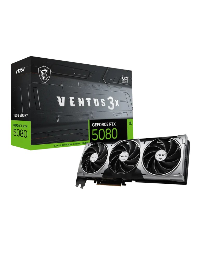 MSI GeForce RTX 5080 16G VENTUS 3X OC graficka karta
