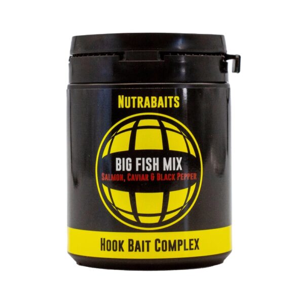 Nutrabaits Big Fish Mix: Salmon, Caviar & Black Pepper Bait Soak Complex