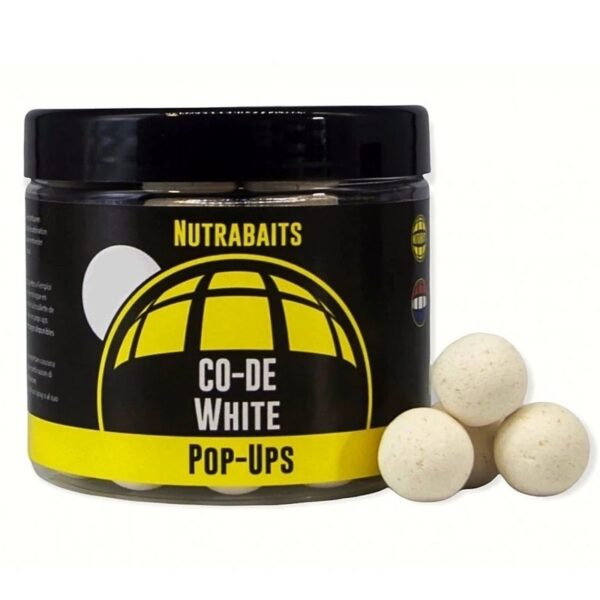 Nutrabaits CO-DE PopUp White 12mm