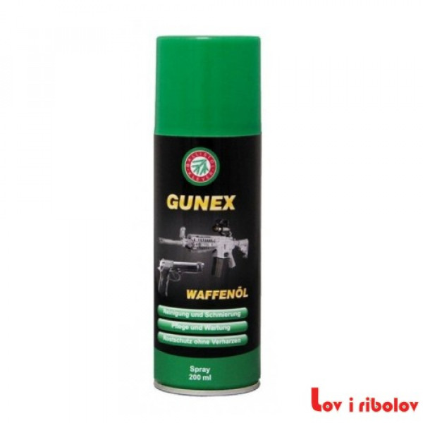 Ballistol Gunex 200ml sprej za ciscenje oruzja
