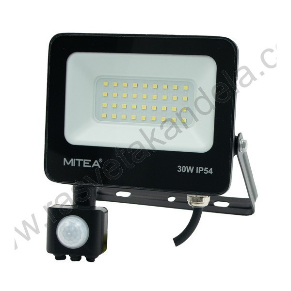 LED reflektor sa senzorom SMD ECO LED M490030-RLS-C6 30W 6500K crni