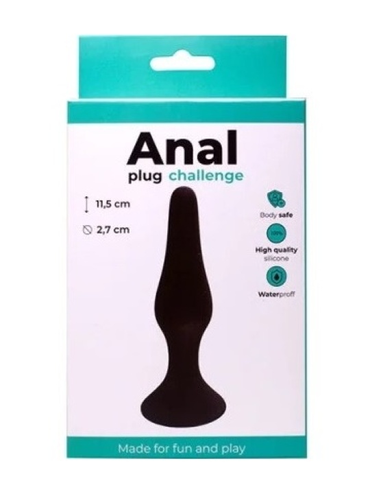 Silikonski Analni Plug 11,5 cm | Silicone Anal Plug
