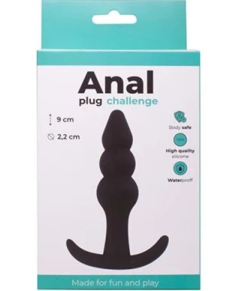Silikonski Analni Plug 9 cm | Silicone Anal Plug