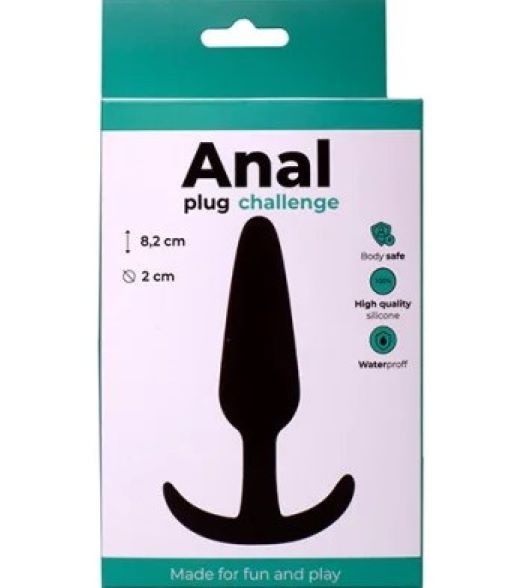 Silikonski analni plug 8.2 cm | Silicone Anal Plug