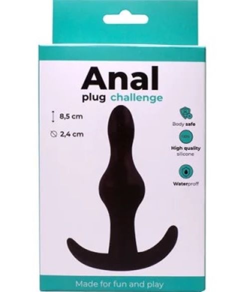 Silikonski Analni T-plug 8,5 cm | Silicone Anal T-plug