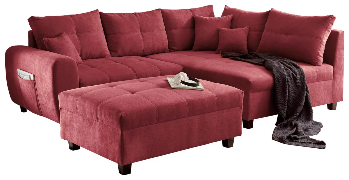ECKSOFA inkl. Hocker bobica