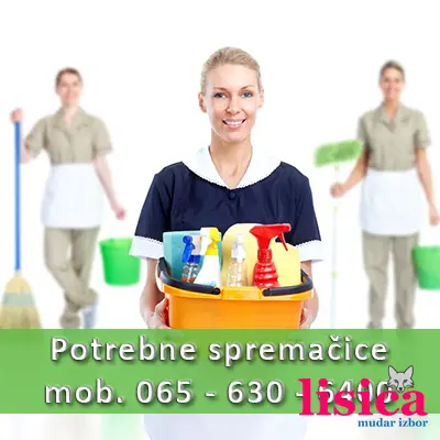Potrebne spremačice 50-85.000