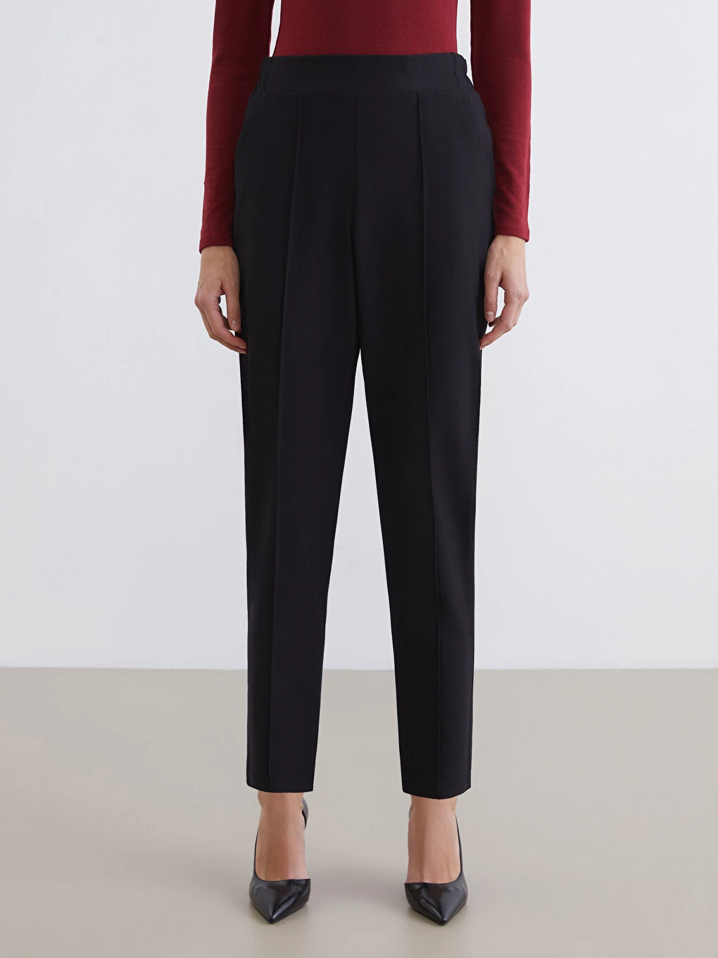 LCWAIKIKI Classic Pantalone Za Žene Sa Elastičnim Strukom