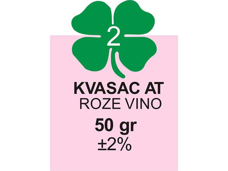 Kvasac AT roze vino 50gr